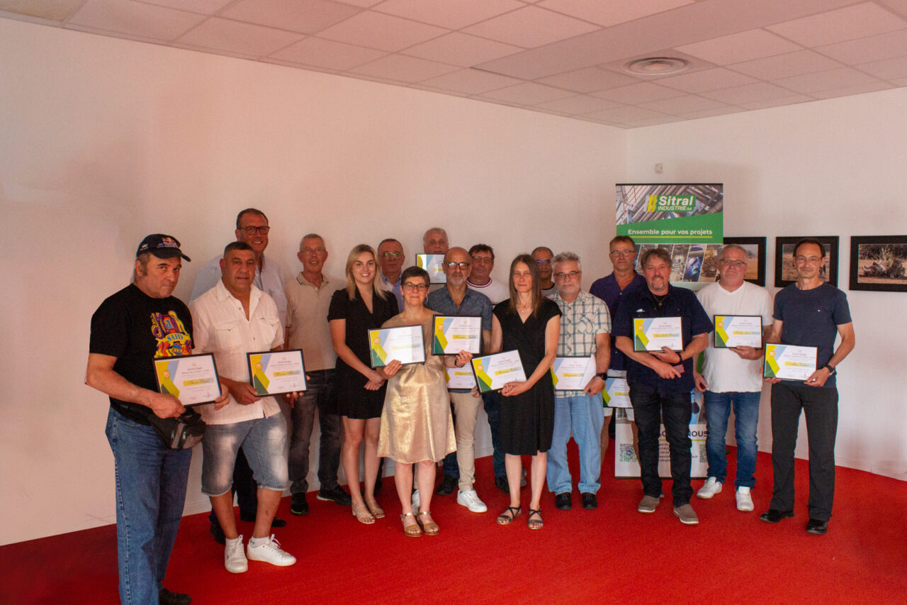 Sitral Industrie SA à Faulquemont récompense ses collaborateurs lors d ...